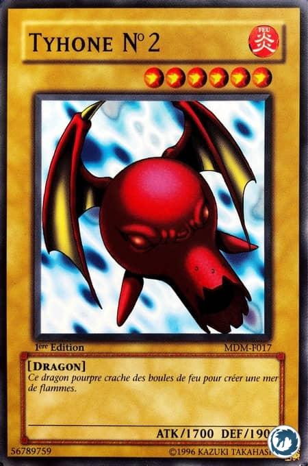Carte Yu-Gi-Oh - Tyhone N°2 (MDM-F017) - Dracobalt